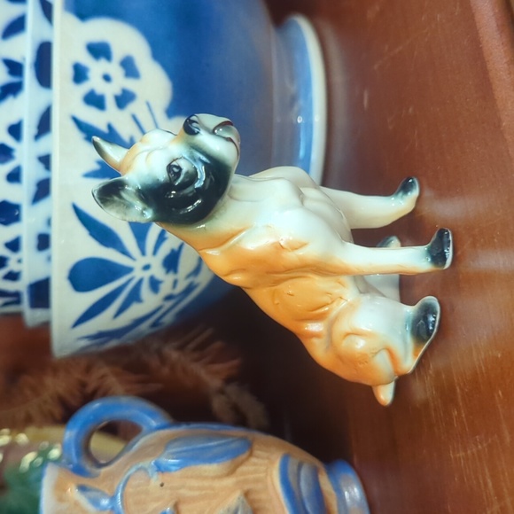 Vintage | Accents | Vintage Boxer Dog Porcelain Figurine | Poshmark